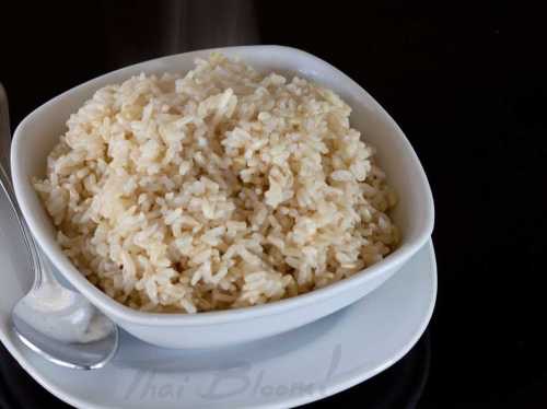 Brown Jasmine Rice - Thai Bloom!