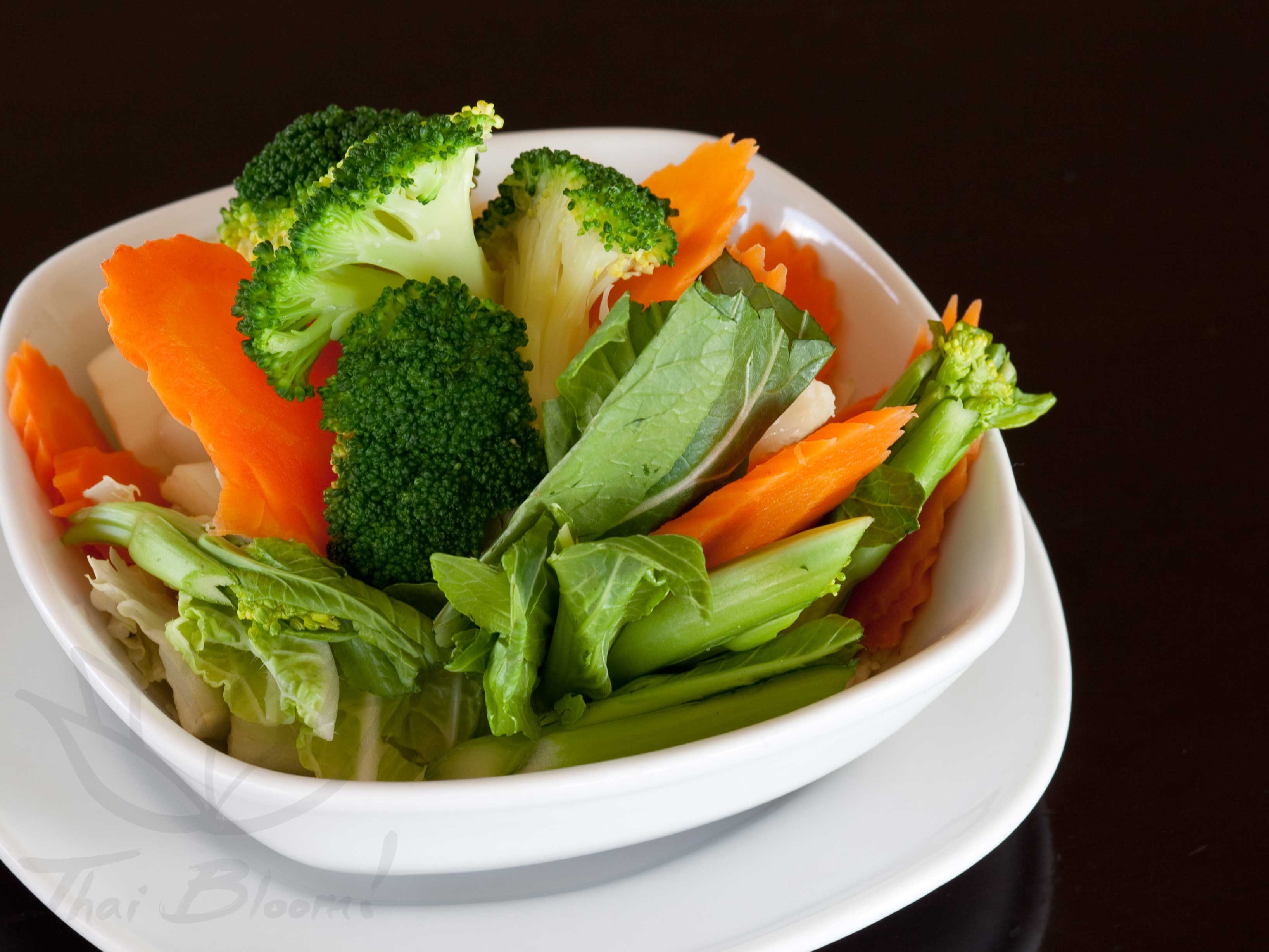 Seasonal Steamed Veggies - Thai Bloom!